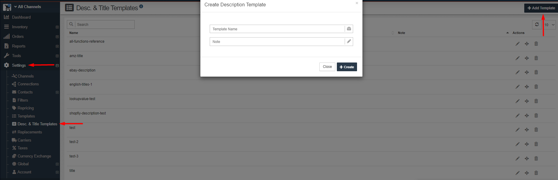 Create And Edit Description Or Title Templates Storeautomator