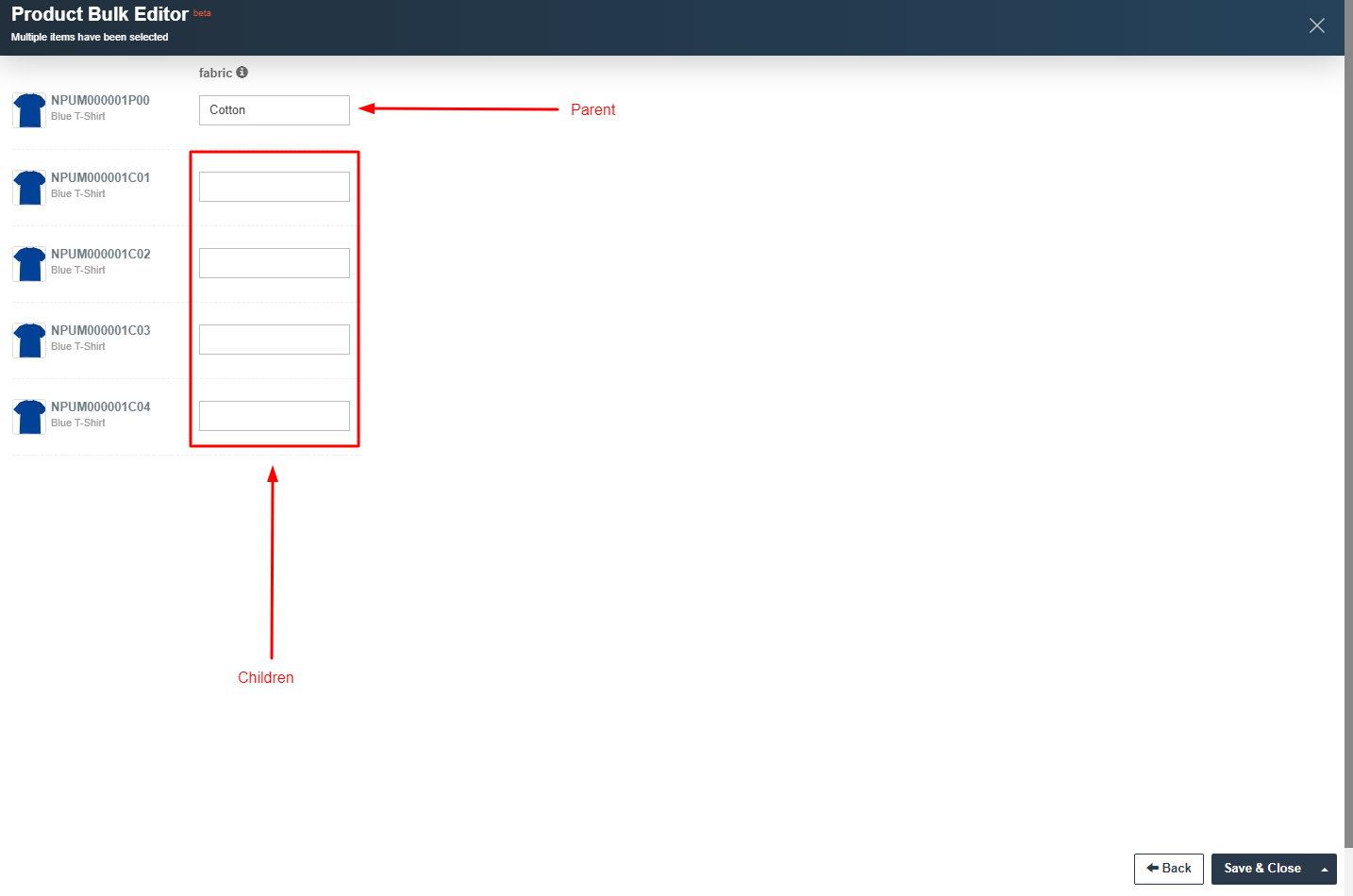 Data Inheritance For Custom Field Bulk Exports In Storeautomator Storeautomator