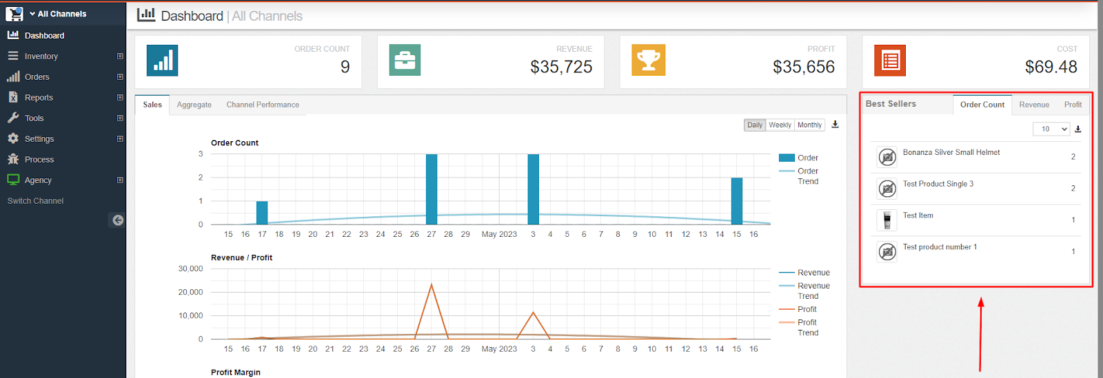Generating Reports from the Best Sellers Table in StoreAutomator ...