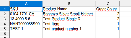 Generating Reports from the Best Sellers Table in StoreAutomator ...